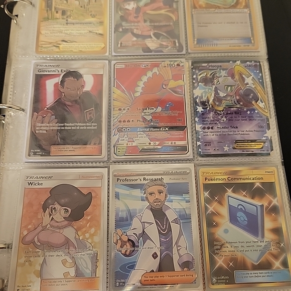 Pokemon | Games | Pokemon Binder Full Of 36 Ex Hx V And Full Art Cards ...